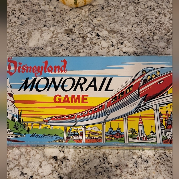 Disney | Games | Vintage Disney Monorail Game 96 | Poshmark